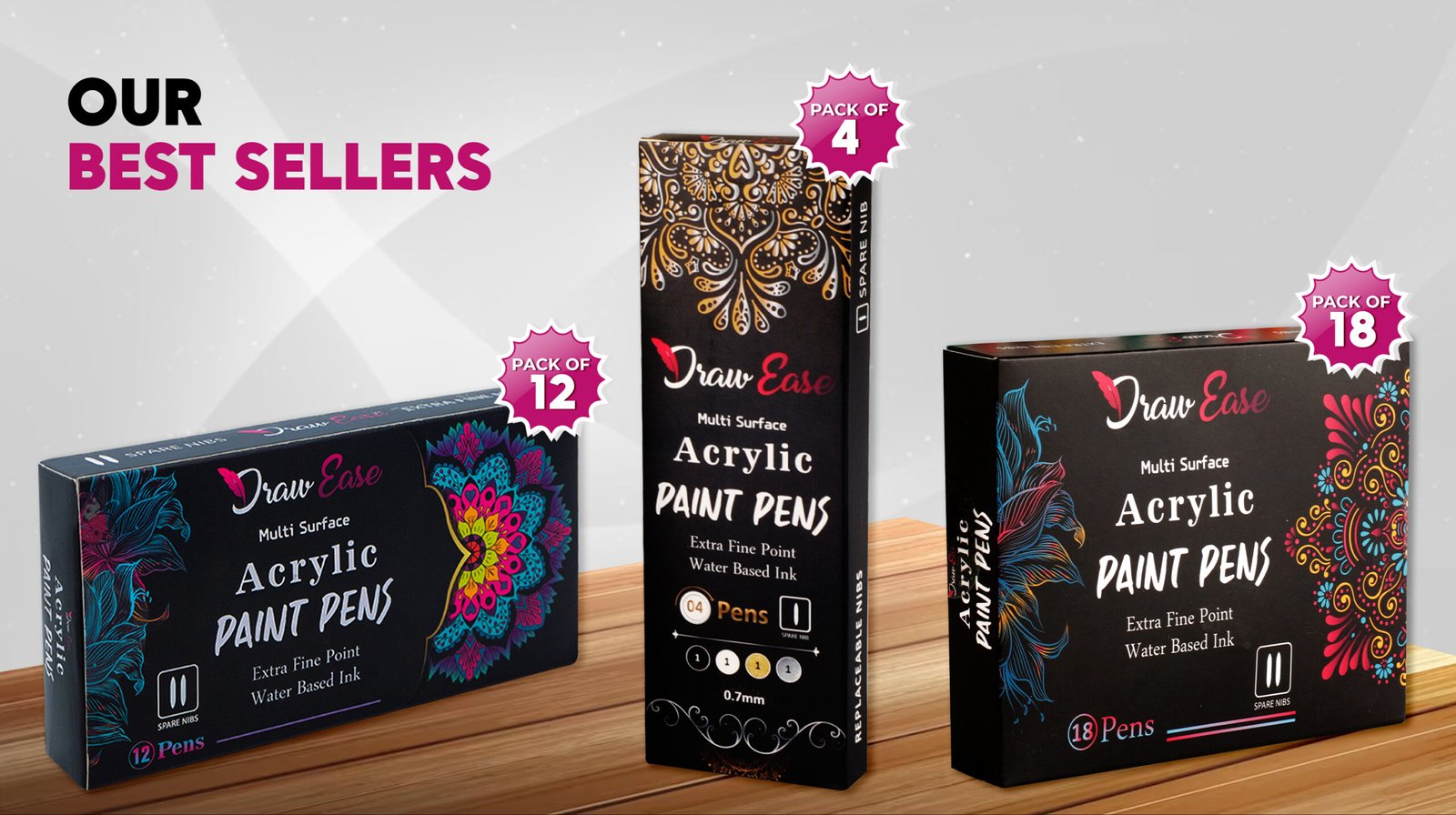 Draw Ease - Premium Paint Pens